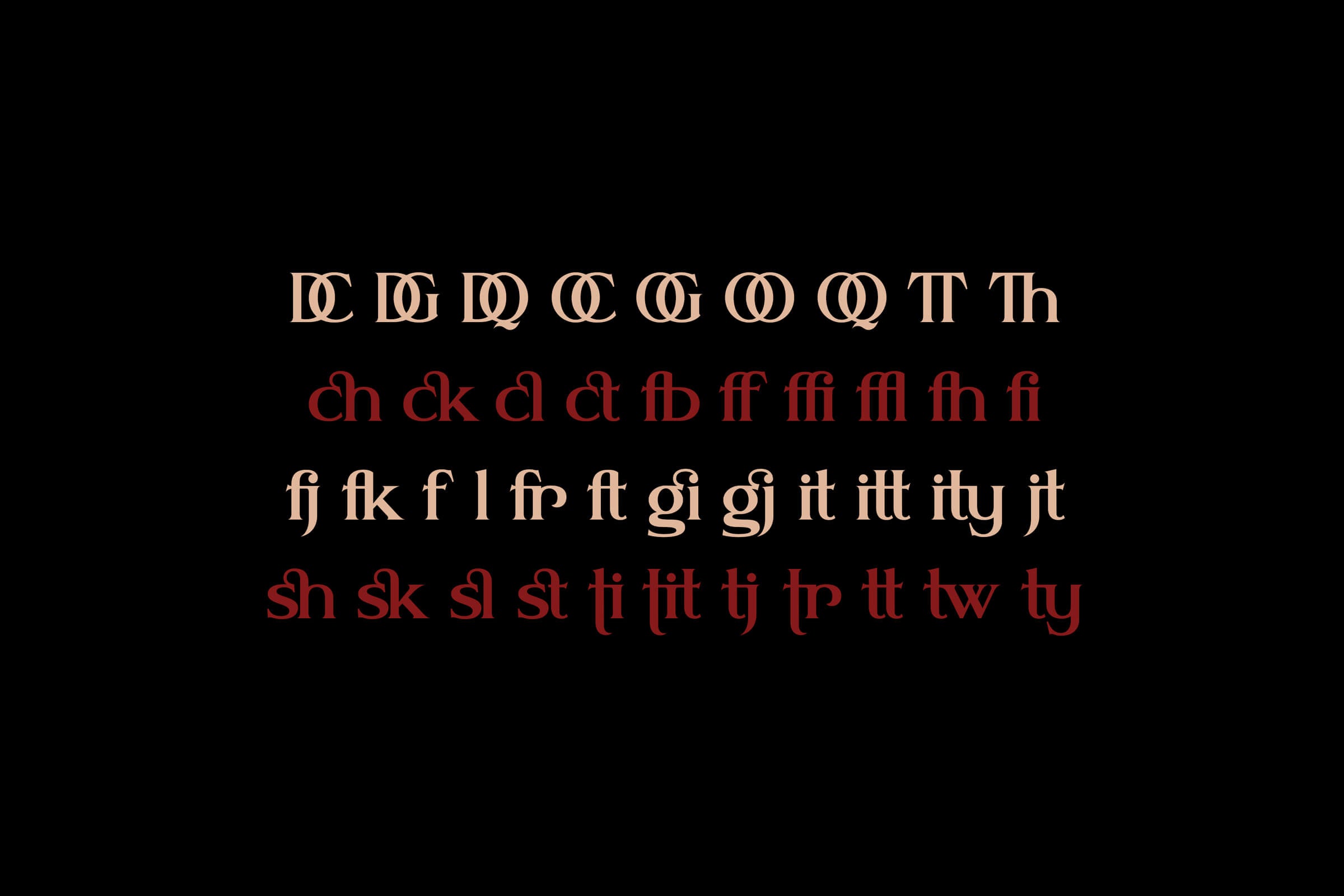 Mystical Font Collection by Jason Carne