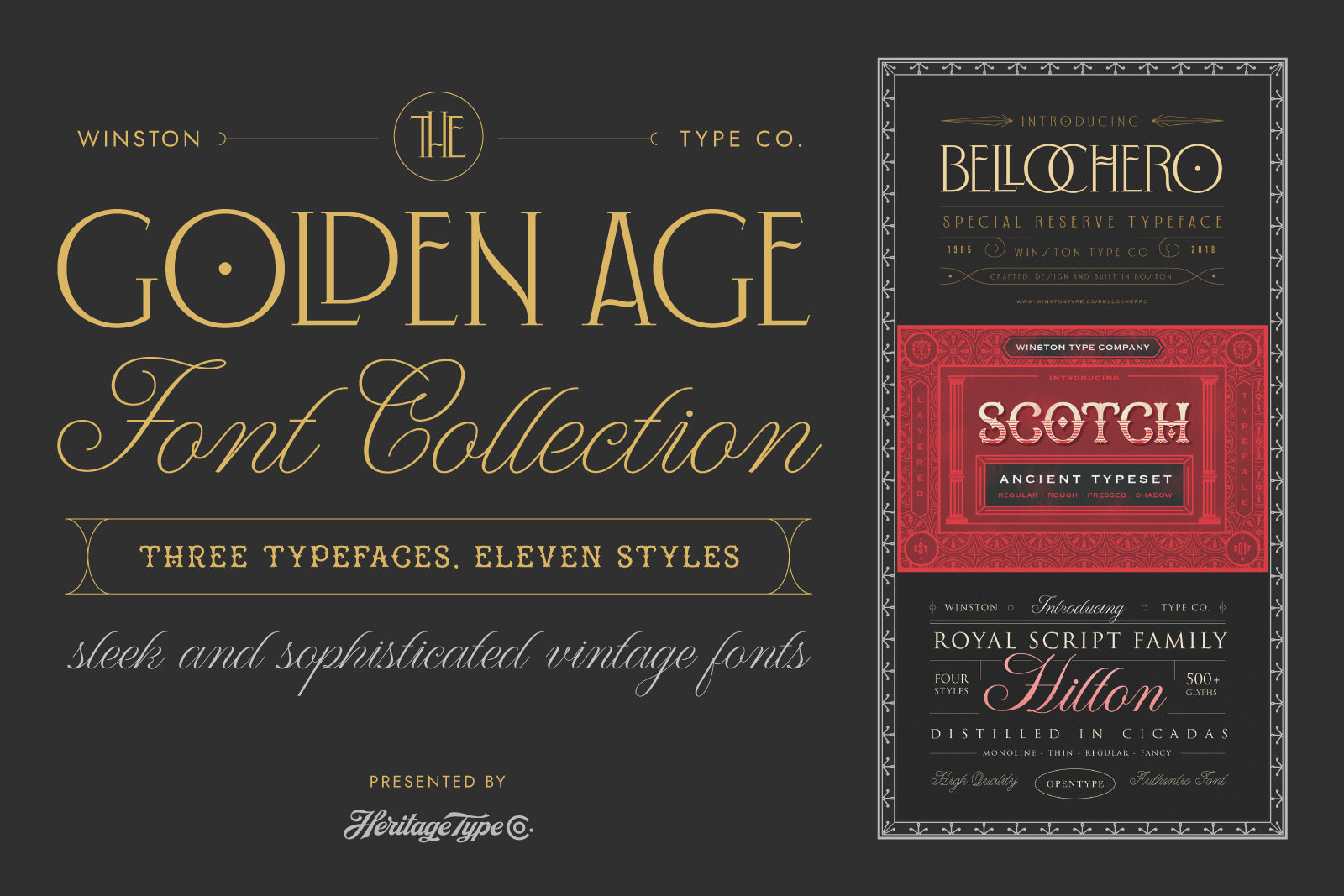 Golden Age Font Collection
