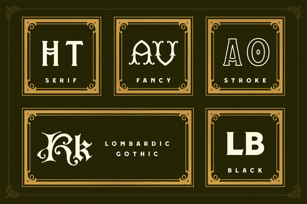 Sovereign Era Font Collection